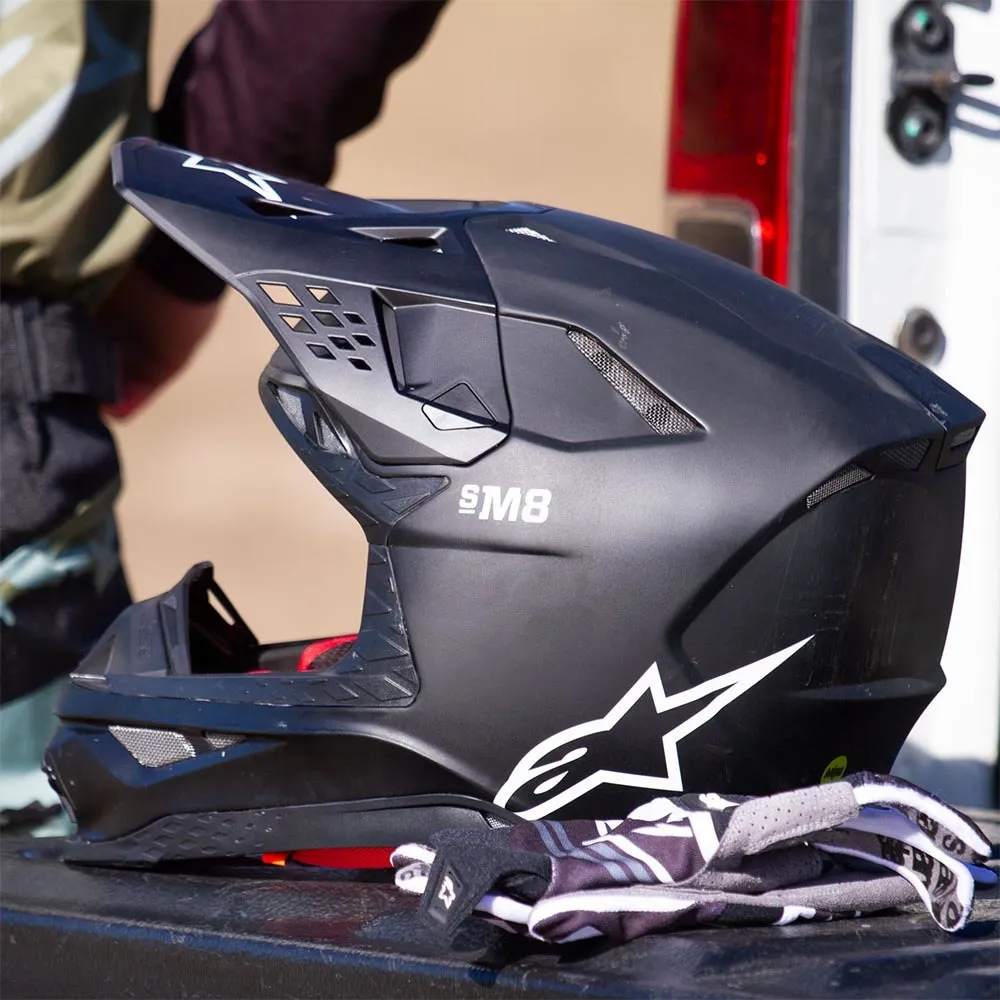 Alpinestars Motocross Helmet - SNAZ